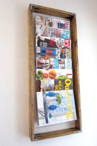 Creative DIY Magazine Racks • OhMeOhMy Blog