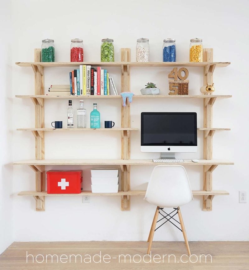 Creative DIY Bookshelf Ideas, Plans & Tutorials • OhMeOhMy Blog