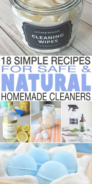 18 Simple Recipes for Safe & Natural Homemade Cleaners • OhMeOhMy Blog