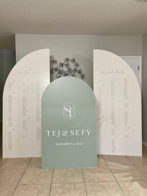 DIY Wedding Welcome Sign Tutorial and Ideas • OhMeOhMy Blog